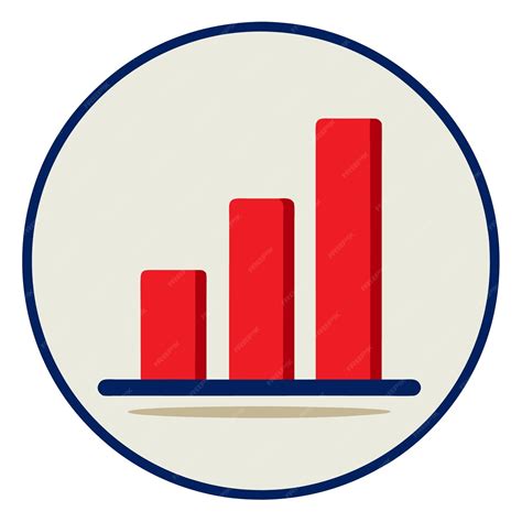Análisis De Negocios Con Datos De Gráficos De Barras Vector Premium