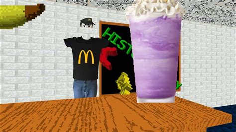 Baldi Tries The New Grimace Shake And Its Insane Youtube