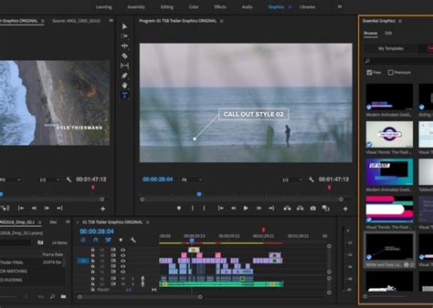 How To Use Templates In Premiere Pro Template Premiere Pro Free