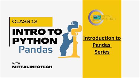 2 Python Pandas Tutorial In Hindi Series Creation With List Youtube