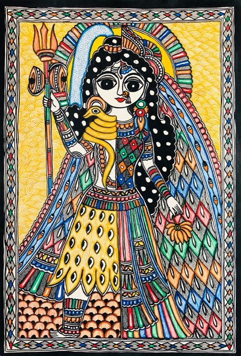 Goddess Shakti Artwork Online By Ambika Devi