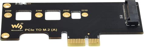 Buy Waveshare NVMe Adapter M 2 SSD PCIe Adapter To PCI E X4 X8 X16 Adapter Card Support M 2 M