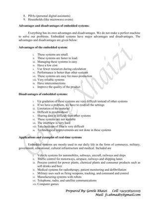 Realtime Embedded Systems PDF