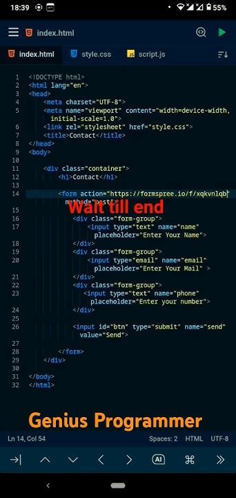 👍working login page using html css and js shorts youtubeshorts