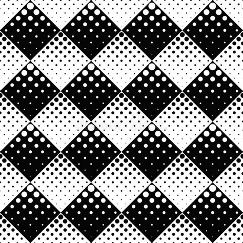 Retro Seamless Geometrical Abstract Dot Pattern Background Design Stock Vector Illustration Of
