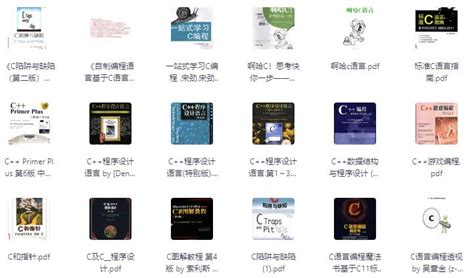 C语言相关书籍最全合集51本 带你从小白到大佬 [大合集]夸克网盘资源下载 盘小子
