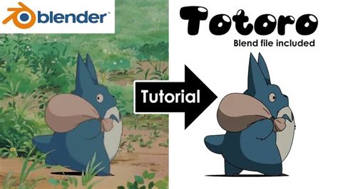Grease Pencil Beginner Tutorial Totoro Blender 32 Animation