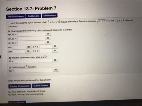 Solved Section 137 Problem 5 Previous Problem Problem List