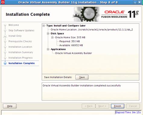 installing oracle virtual assembly builder