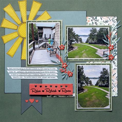 Relax Refresh Renew Project Idea