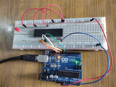 8051 microcontroller led interfacing 6 steps instructables