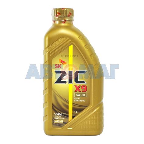 Купить Масло моторное ZIC X9 5w30 1л синтетическое в Санкт-Петербурге ...