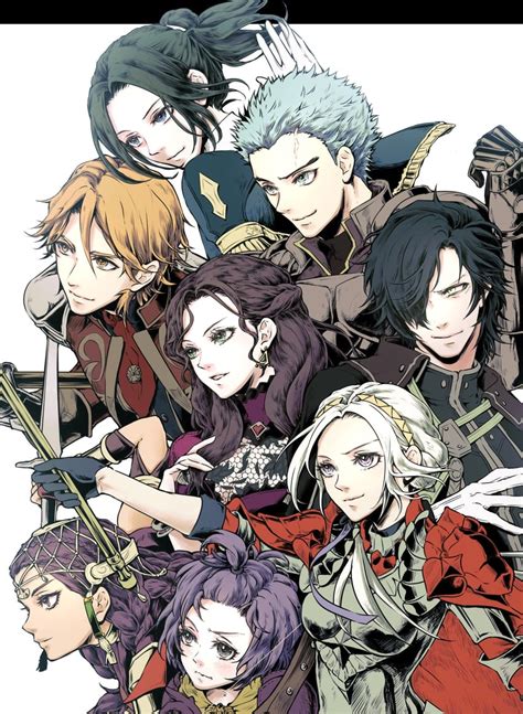 Edelgard Von Hresvelg Bernadetta Von Varley Dorothea Arnault Petra Macneary Hubert Von
