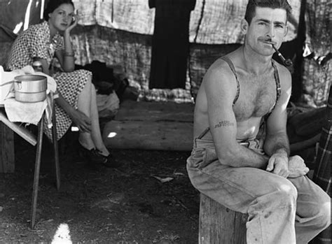 Figure13 Dorothea Lange Lumber Worker And His Wife Oregon 1939
