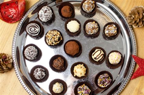 Milk Chocolate Truffles Sweet Treat And T