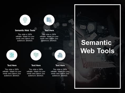 semantic web tools ppt powerpoint presentation visual aids gallery cpb