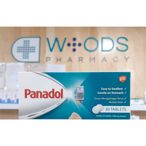 Panadol Regular 500mg Tab 30s 1 Box Shopee Malaysia