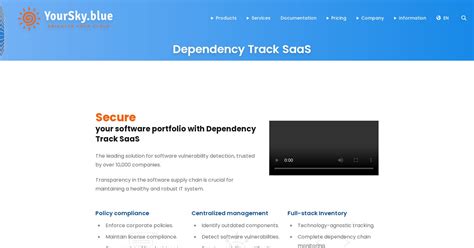 Dependency Track Saas