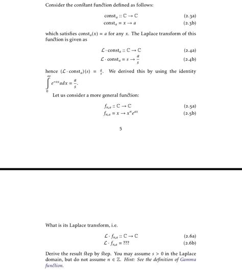 Solved Consider The Constant Function Defined As Follows