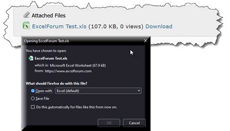 Cannot Open Xls Files From The Forum