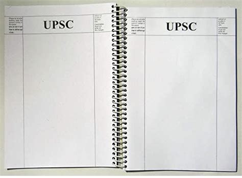 Upsc Spiral Notebook 400 Page Pack 3 Office Products