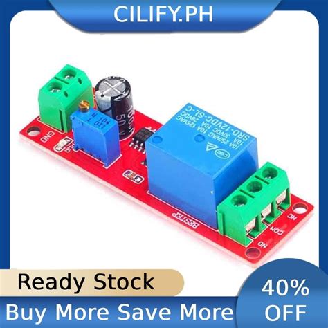 BESTEP NE Timer Delay Relay Shield Module DC V To Second Delay Module Shopee Philippines
