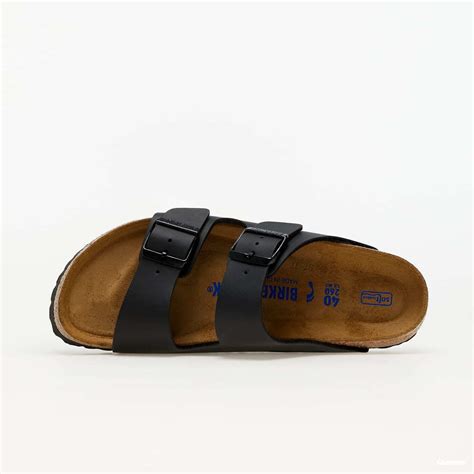Birkenstock Arizona Birko Flor Soft Footbed Black Queens