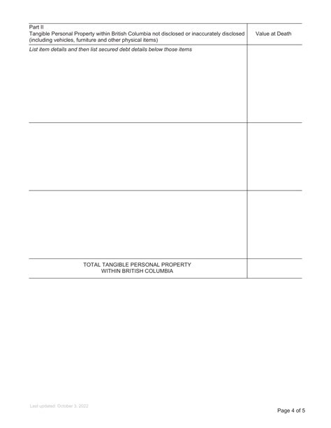 Form P26 Download Fillable Pdf Or Fill Online Supplemental Affidavit Of