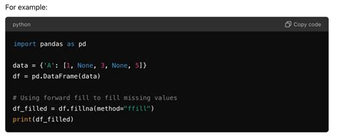 Deprecated Fillnamethodffill Method In Pandas Discovered Dev