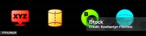 Xyz 좌표계 설정 기하학적 도형 하위 집합 수학은 B 및 구 아이콘의 하위 집합입니다 벡터 0명에 대한 스톡 벡터 아트 및 기타 이미지 Istock