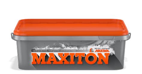 Maxiton® високопокривна водоперива боја за внатрешни ѕидови Maxima