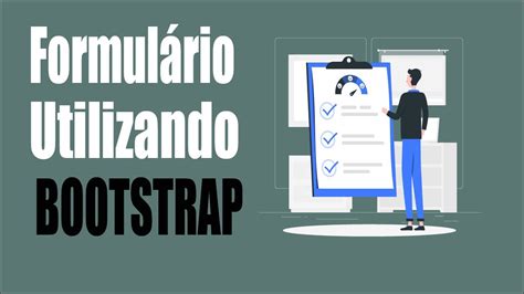 Como Criar Um FormulÁrio Utilizando O Bootstrap Youtube