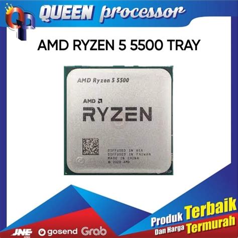 Jual Processor Amd Ryzen 5 5500 3 6ghz Tray Garansi 1 Tahun Shopee Indonesia