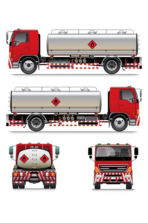 Ai矢量油罐车素材 众图网 花瓣网