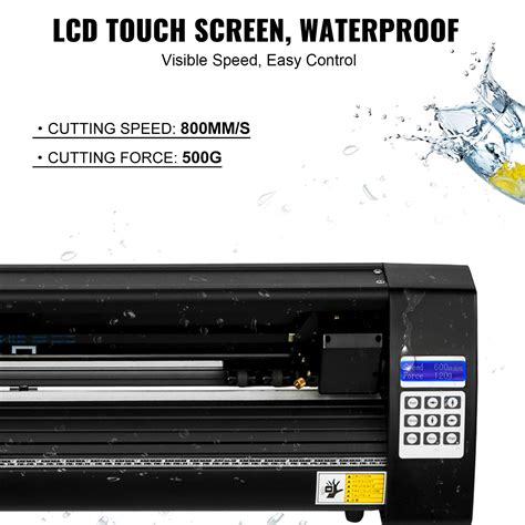 Vevor Vinyl Cutter Vinyl Cutter Machine 720mm Vinyl Plotter Cutter