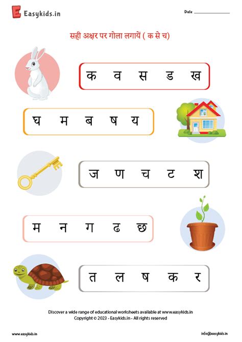 Hindi Worksheets