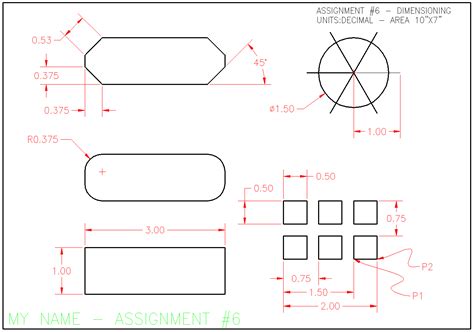 Assignment 6 Autocad Tutorial Autocad Tutorial