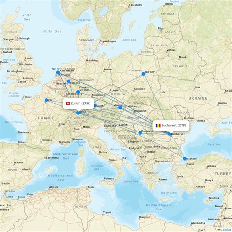 Swiss Routes 2025 Interactive Map With All Flights Flight Routes