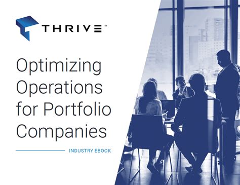 Optimizing Operations For Portfolio Companies Thrive