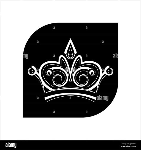 Crown Icon Crown Vector Art Illustration Stock Vector Image And Art Alamy