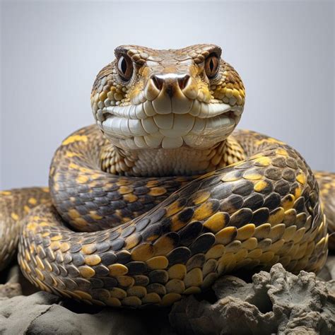 Premium AI Image African Rock Python