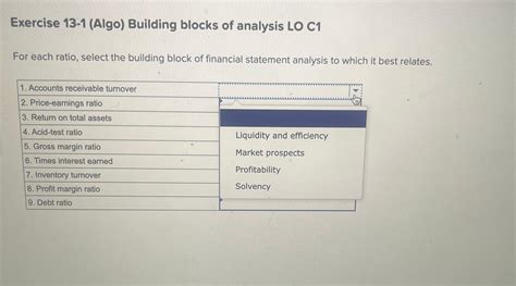 Solved Exercise 13 1 Algo ﻿building Blocks Of Analysis Lo