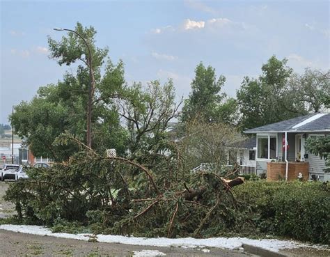 Aftermath Of The Tempest That Struck Swift Current Swiftcurrentonline