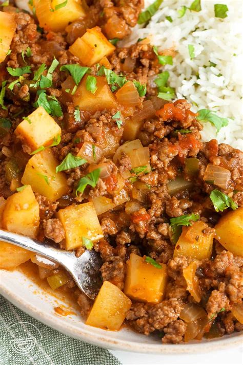 Picadillo With Potato Recipes Easy Mexican Picadillo