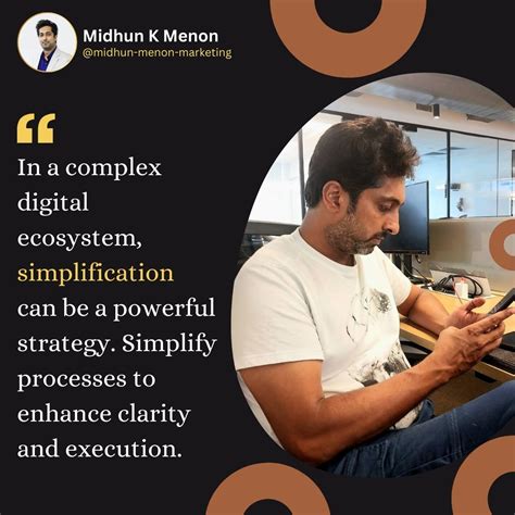 Midhun Menon On Linkedin Simplify Complexity
