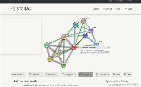 分享一个蛋白互作网站——string （一）string Database Csdn博客