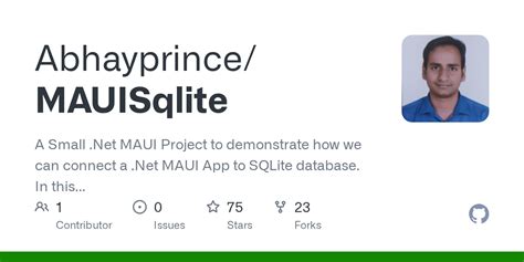 github abhayprince mauisqlite a small maui project to