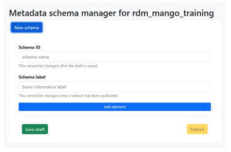 1 Metadata Schemas In The Mango Portal — Vsc Documentation