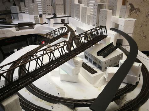 Planning N Scale City Highways Modelrailroader Ca