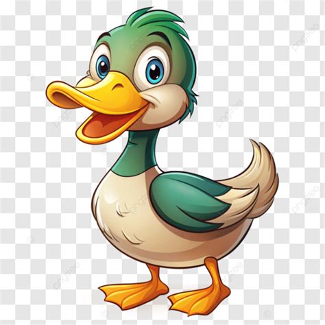 Cartoon Duck Without Background Duck Clipart Cartoon Clipart